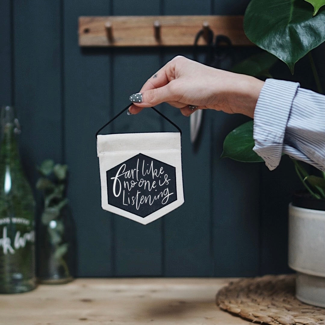 The Fart Mini Banner – Darwin & Gray